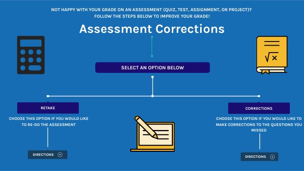 Mr. Regina's Course Corrections