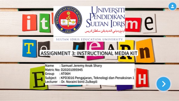 ASSIGNMENT 3: INSTRUCTIONAL MEDIA KIT | Genially