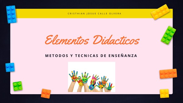 Elementos didácticos