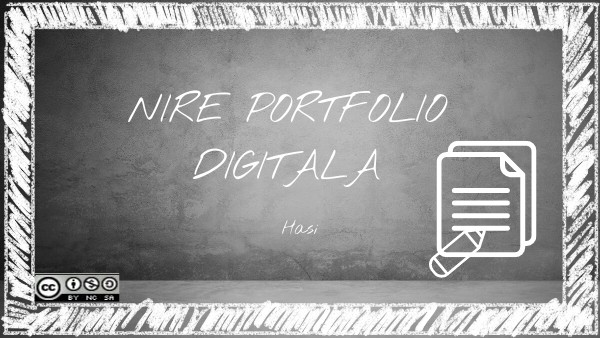 nire portfolio digitala | Genially