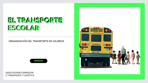 EL TRANSPORTE ESCOLAR
