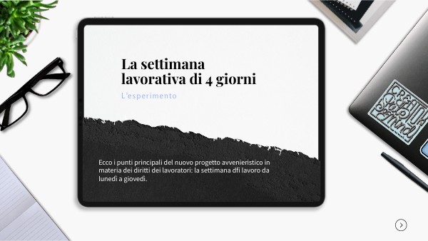 Economia: la settimana lavorativa di 4 giorni