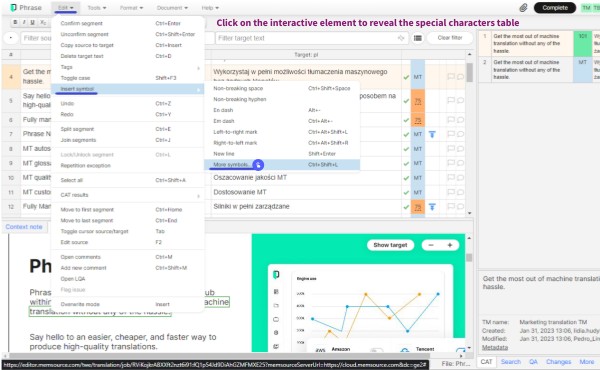 CAT_Editor_special_characters