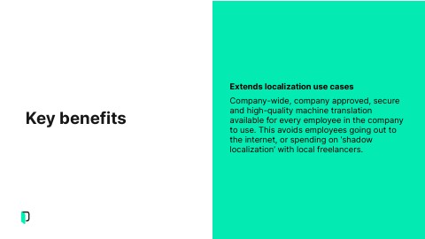Phrase Language AI over API - Key benefits | Genially