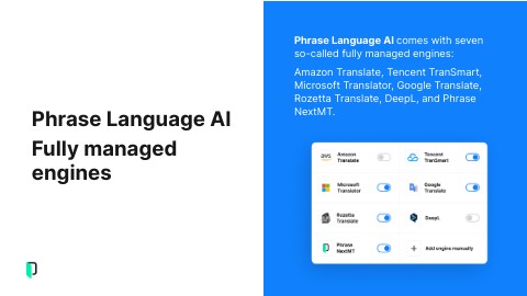 Phrase Language AI - Fully managed engines