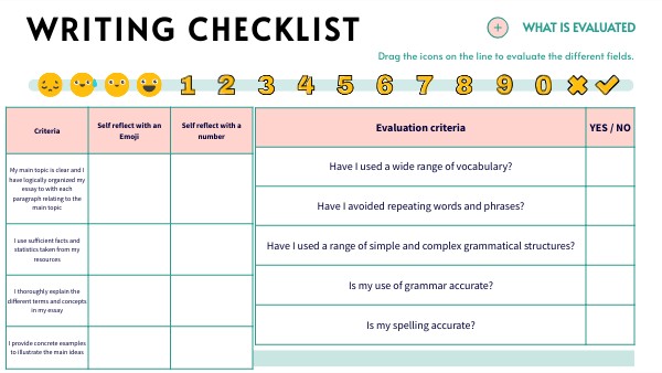 Writing Checklist