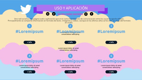 TOP HASHTAGS TWITTER | Genially