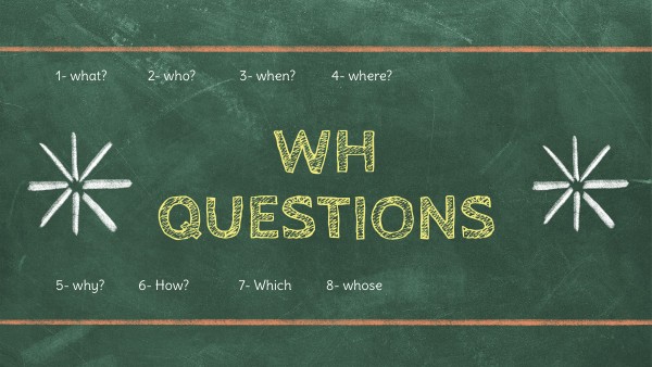 wh questions | Genially