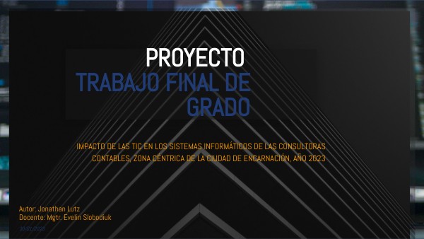 Jonathan Lutz final proyecto