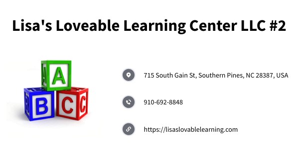 Lisa's Loveable Learning Center LLC #2 | Genially