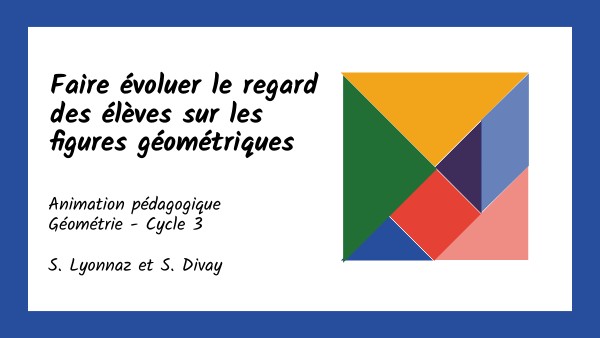 AP Géométrie_Cycle 3 | Genially