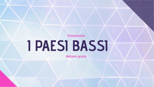 BLUE GEOMETRY PRESENTATION | Genially