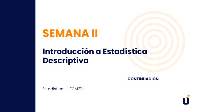 Estadística I - 2 | Genially