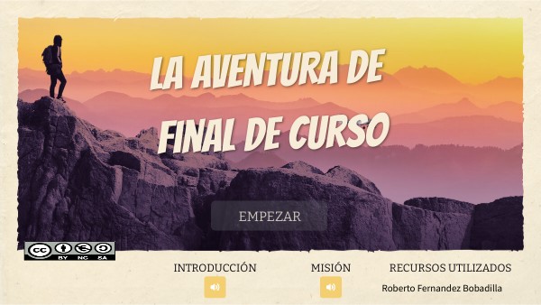 Escape viaje room Roberto Fernandez Bobadilla | Genially