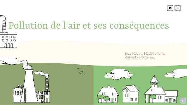 Exposé pollution de l'air | Genially