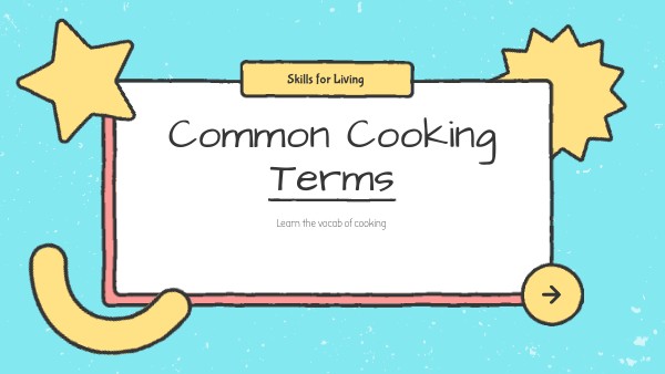 Common Cooking Terms