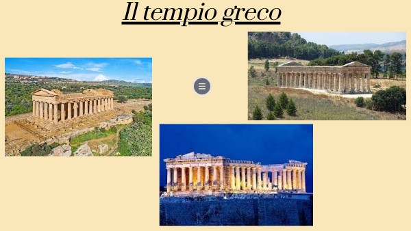 Il tempio greco | Genially
