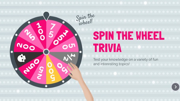 Spin The Wheel Trivia | Genially