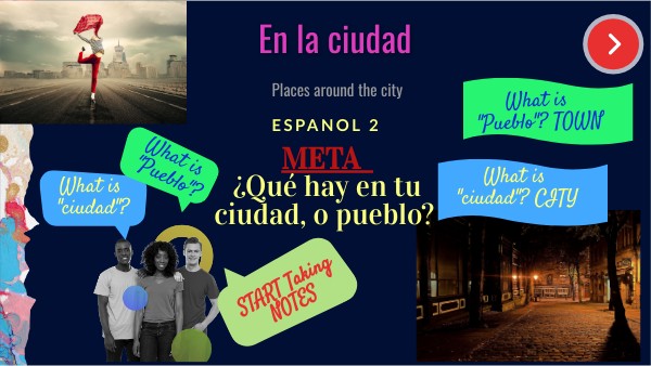 L1. En la Ciudad Interactive lesson | Genially