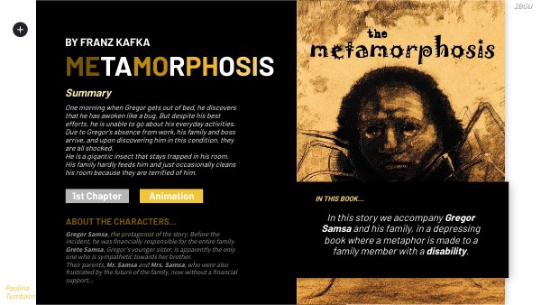 KAFKA METAMORPHOSIS | Genially