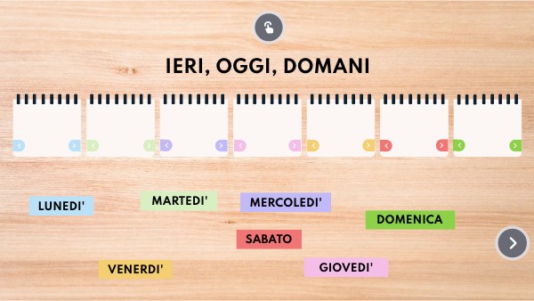 GIORNI DELLA SETTIMANA | Genially