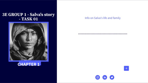 3E GROUP 1 - Salva's story - TASK 01