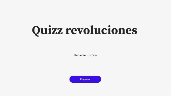 Quiz Interactivo básico | Genially