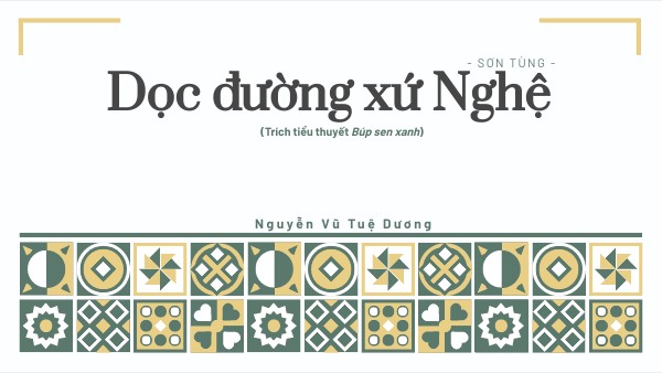 thdh: Dọc đường xứ Nghệ