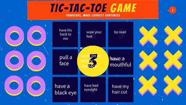 body - TIC-TAC-TOE GAME outcomes preint 8