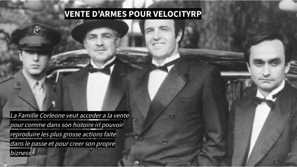 vente darmes velocityrp