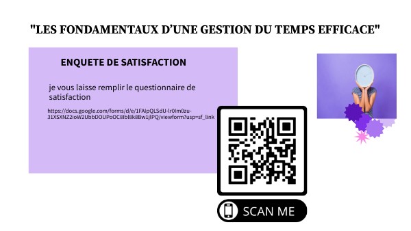 ENQUETE SATISFACTION | Genially