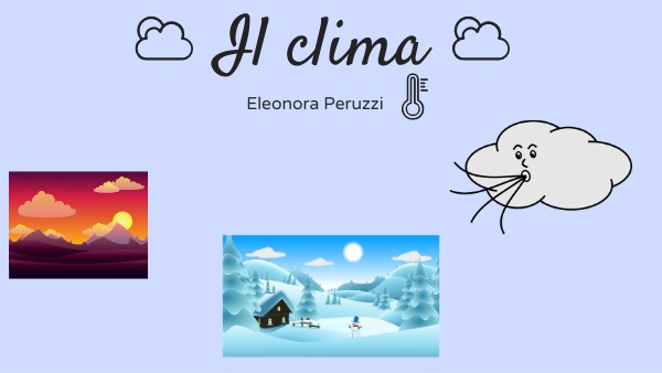 IL CLIMA