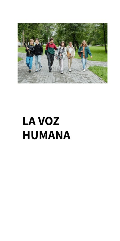 LA VOZ HUMANA