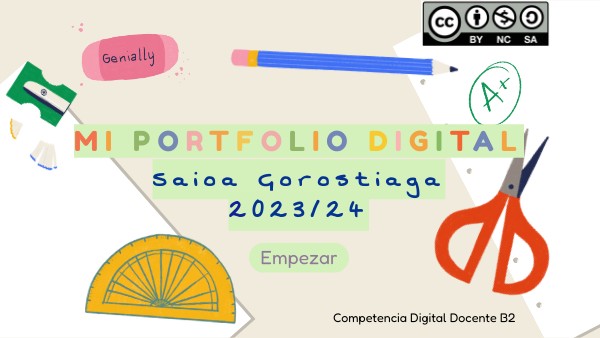 Portfolio digital B2 | Genially