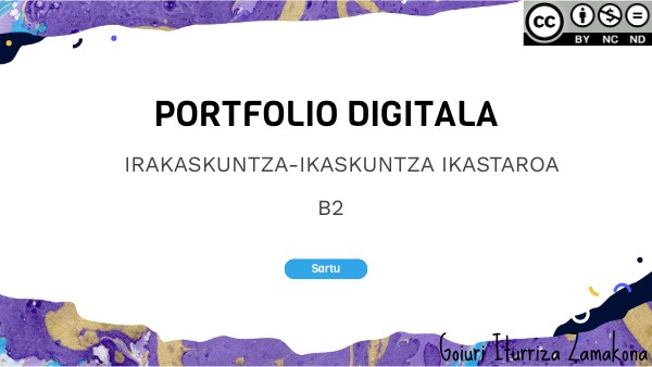 B2 IRAKASKUNTZA-IKASKUNTZA | Genially