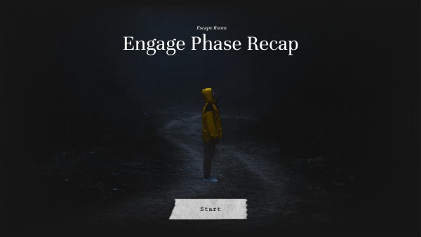 Engage phase Recap Escape room | Genially