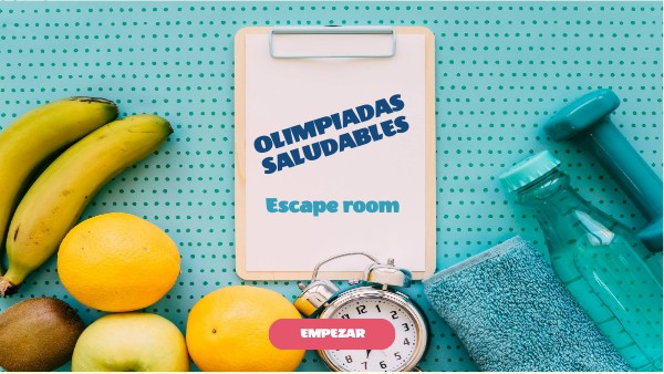 ESCAPE ROOM - HÁBITOS SALUDABLES | Genially