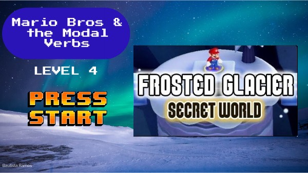 Mario Bros modal verbs