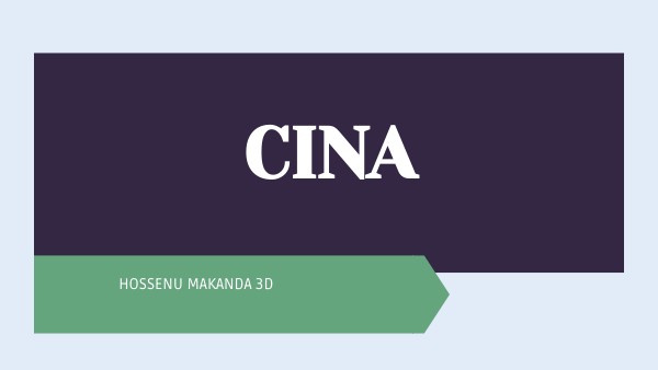 presentazione cina | Genially