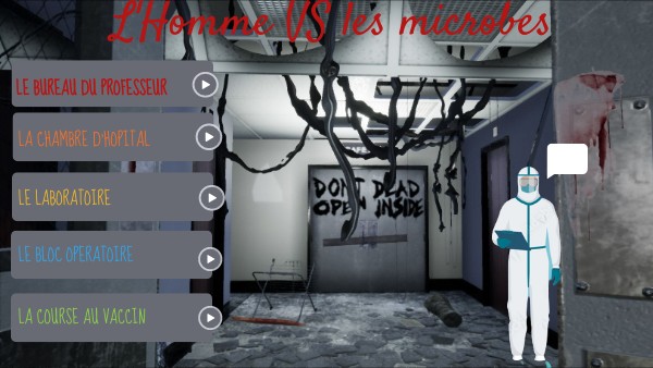Escape game: L'Homme VS les microbes | Genially