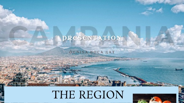 CAMPANIA PRESENTATION | Genially