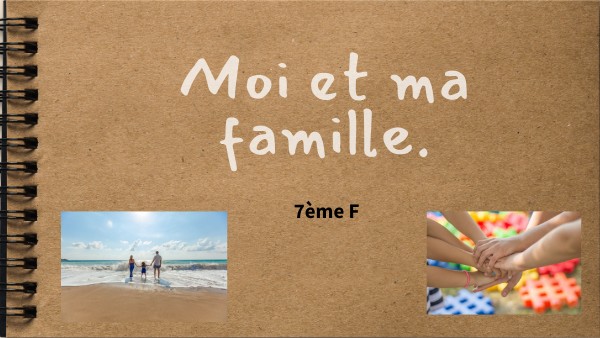 Moi et ma famille