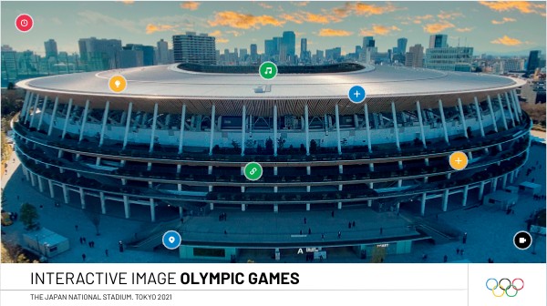 OLYMPIC GAMES INTERACTIVE IMAGE