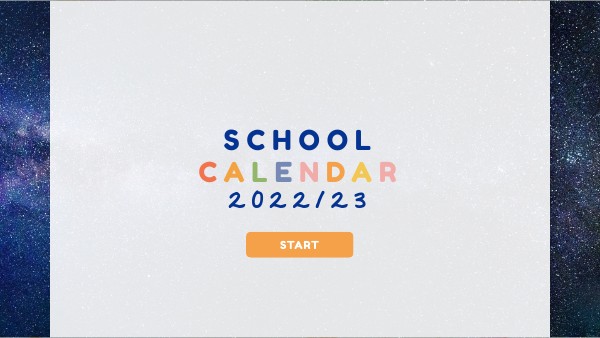 SCHOOL CALENDAR 22/23