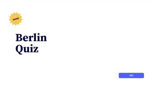 qcm allemand | Genially