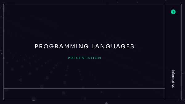 Programming Languages | Genially