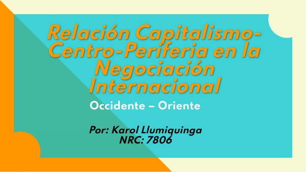Presentación Occidente y Oriente | Genially