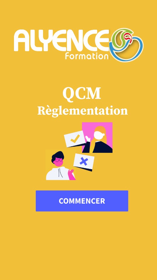 Règlementation | QCM