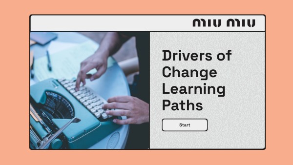 Learning Paths Miu Miu