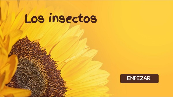 LOS INSECTOS